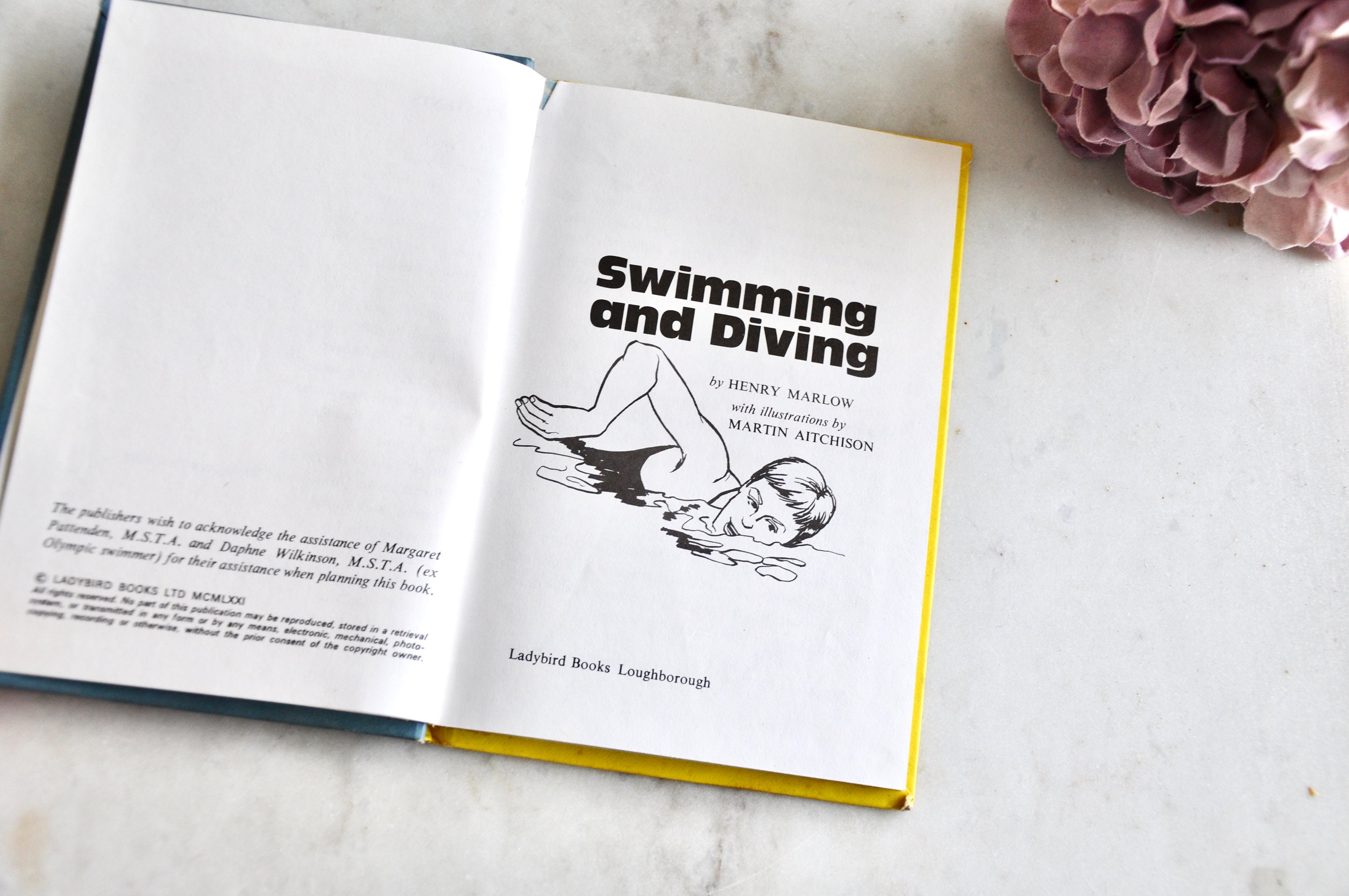 Vintage Ladybird Book Swimming and Diving From 1971 - Etsy UK