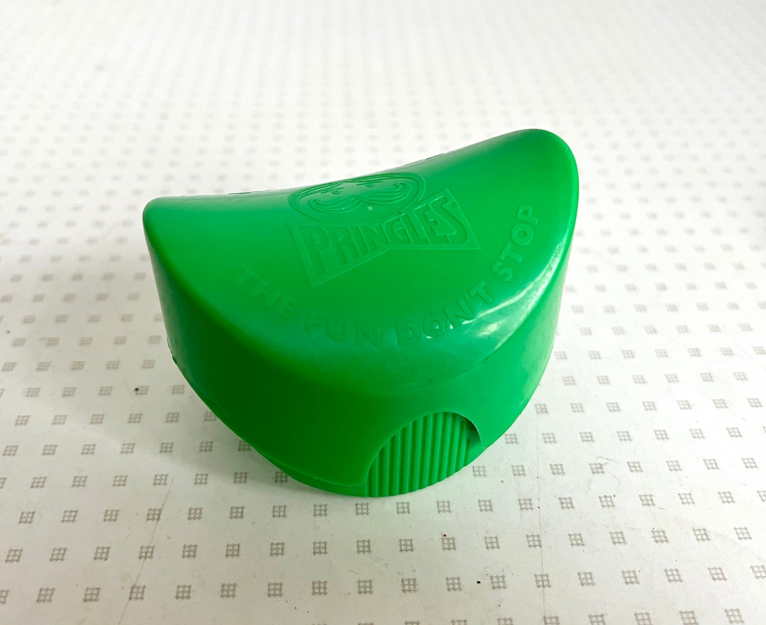 Vintage Rare 90s Green Plastic Pringle Snack Pot or Holder - Etsy