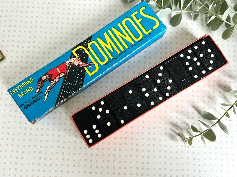 Vintage Spears Games Dominoes Set in Box From the 1970s - Etsy