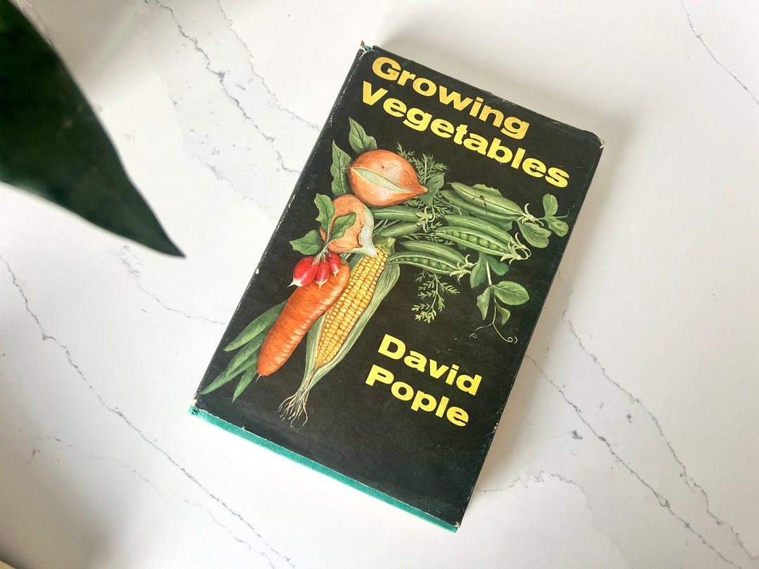 Vintage Growing Vegetables Book by David Pople From 1968 - Etsy Norway