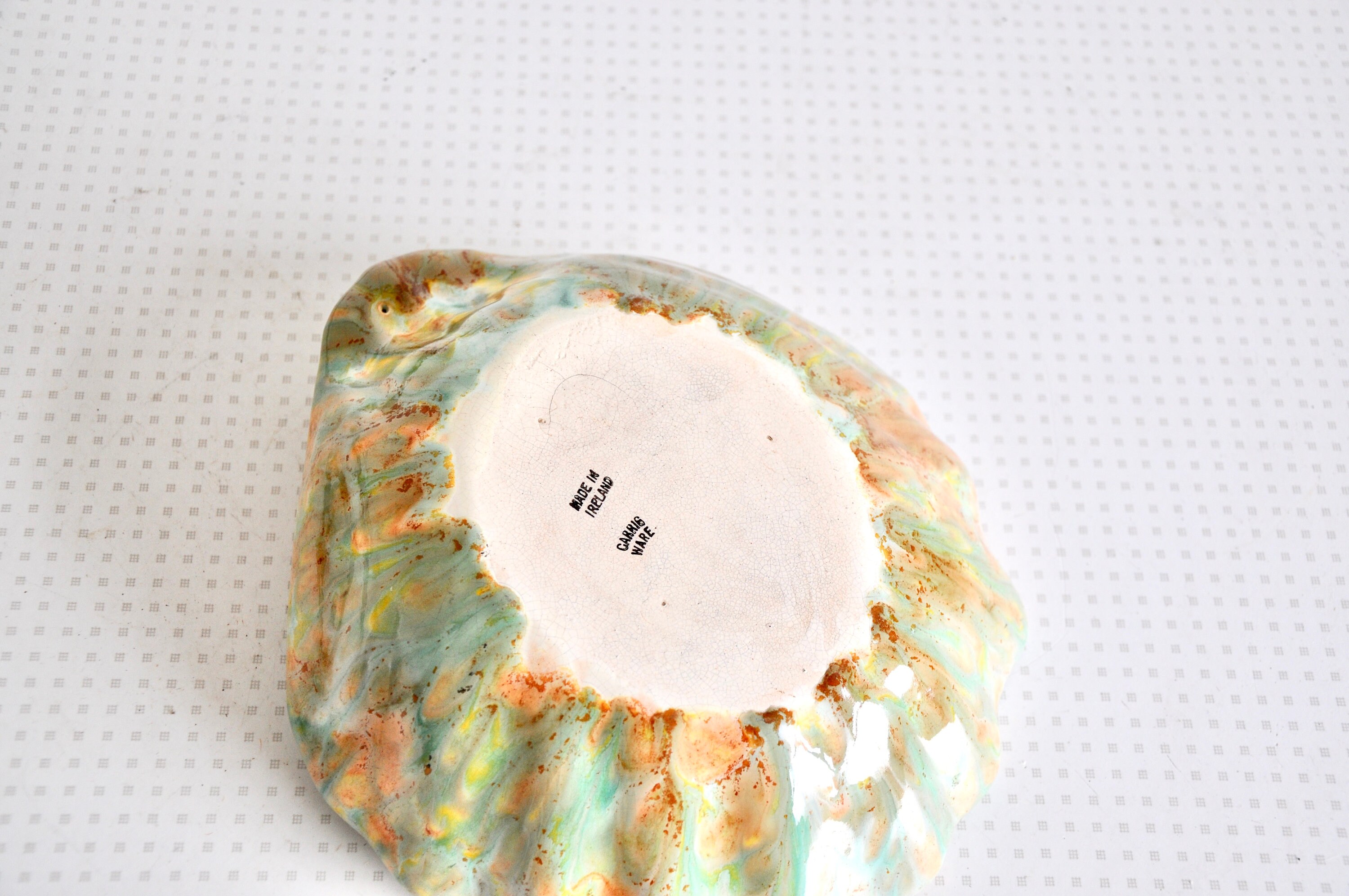 Vintage Carrig Ware Ireland Shell Shaped Bowl Ornament or - Etsy UK