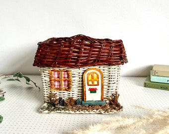 House Shaped Basket | Etsy