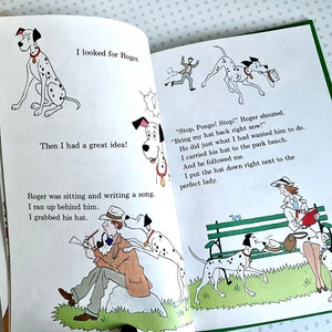 Vintage Walt Disney Pongo and Perdy 101 Dalmatians Book From 1980 - Etsy