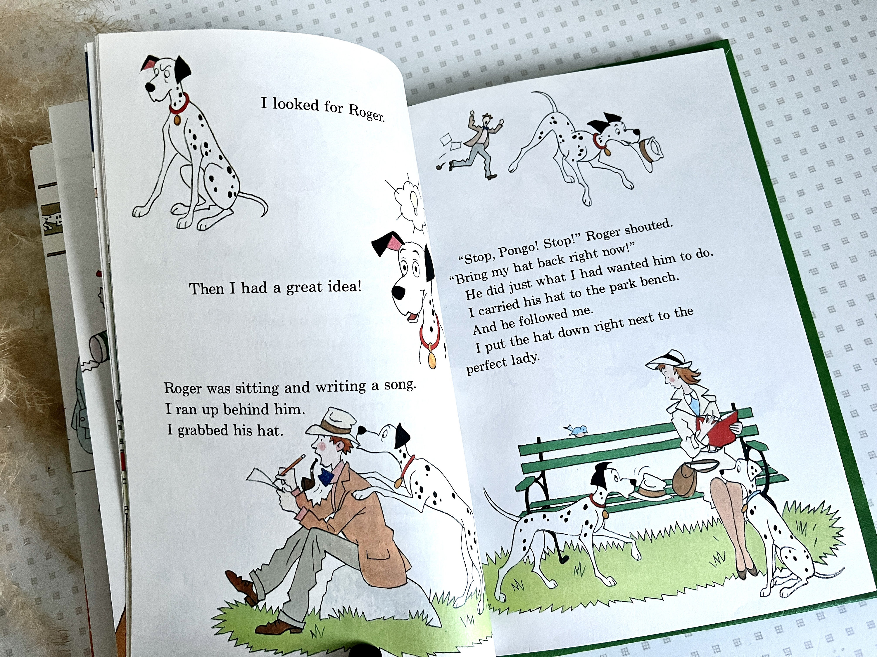 Vintage Walt Disney Pongo and Perdy 101 Dalmatians Book From - Etsy