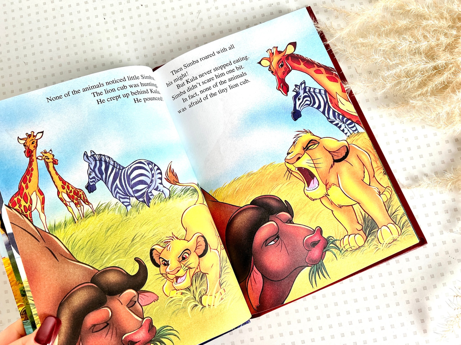Vintage Walt Disney Lion King Simba and Nala Help Bomo Book - Etsy