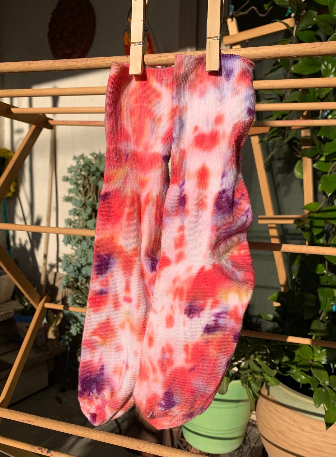 Ice Dyed Socks - Etsy