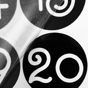 Number Line up Spots | Colored Number Line up Spots | Classroom Line ...