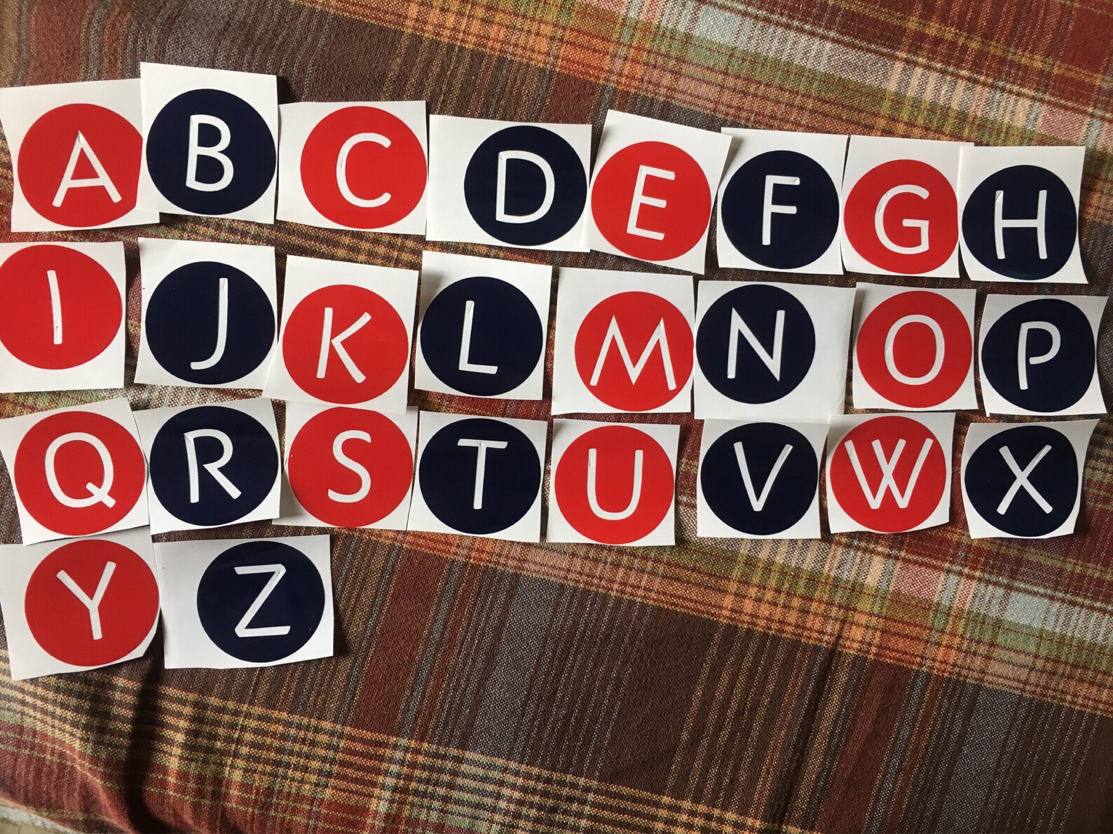 Alphabet Floor/table/wall Stickers - Etsy