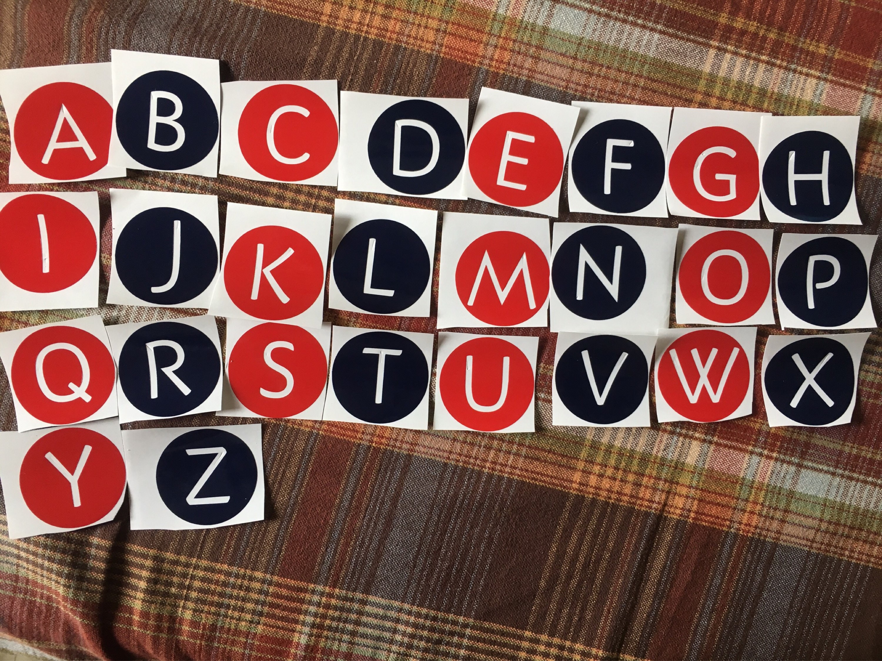 Alphabet Floor/table/wall Stickers | Etsy