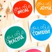 Motivational Line up Stickers:you Are Set RAINBOW - Etsy