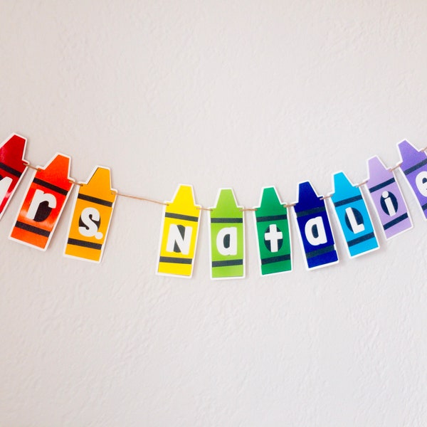 Teacher Banner - Etsy