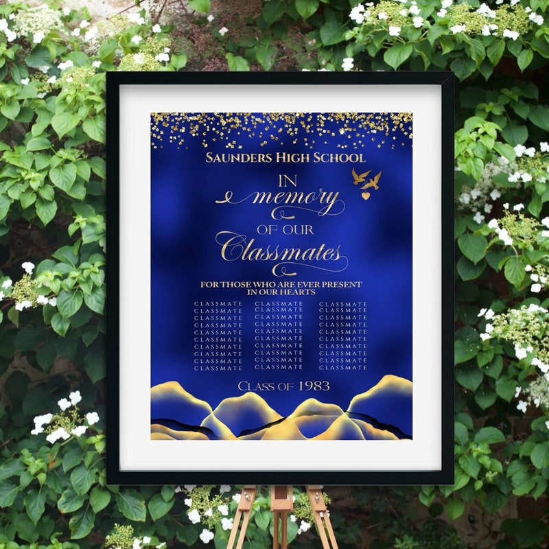 Reunion Memorial Table - Etsy