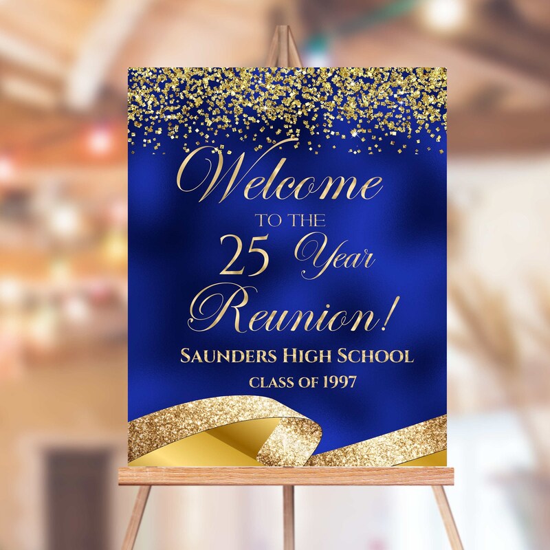 Class Reunion Welcome Sign - Etsy
