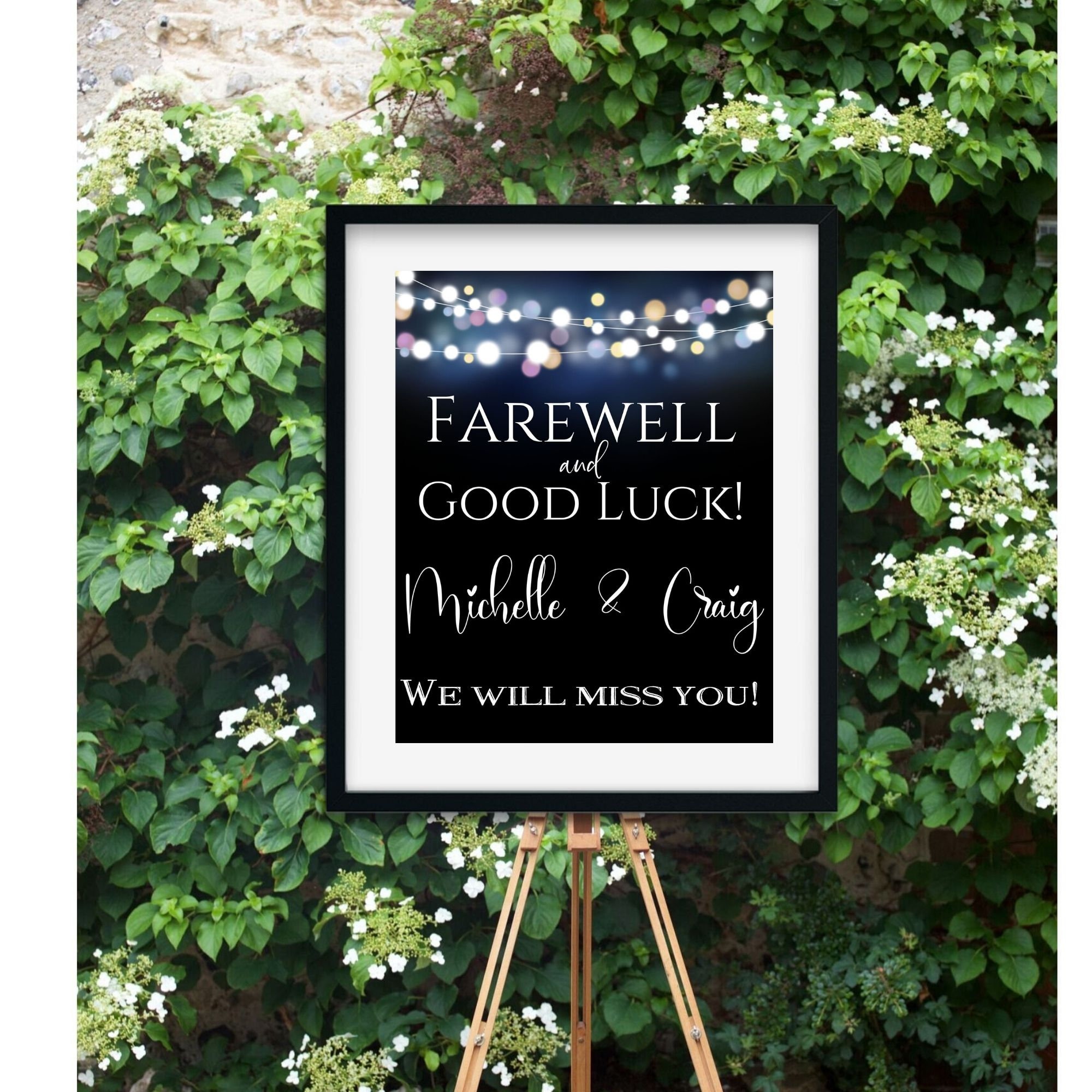 Goodbye Poster Farewell Poster We Will Miss You - Etsy Canada