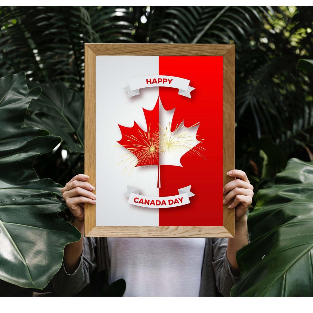 Canada Day Printable Canada Day Table Decorations Canada Day - Etsy Canada
