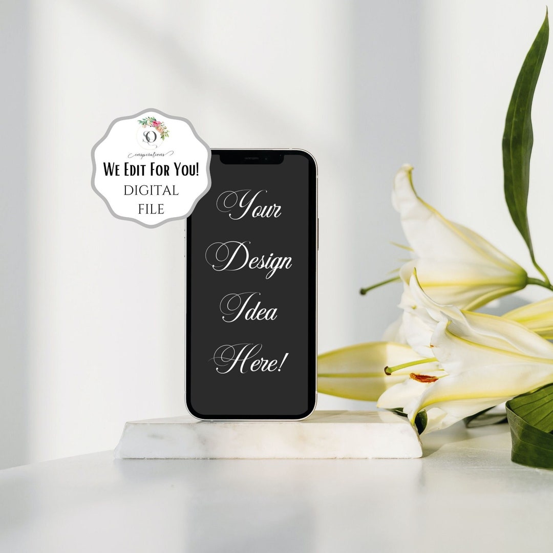 Personalized Mobile Phone Invitation to Your Needs, Cell Phone ...