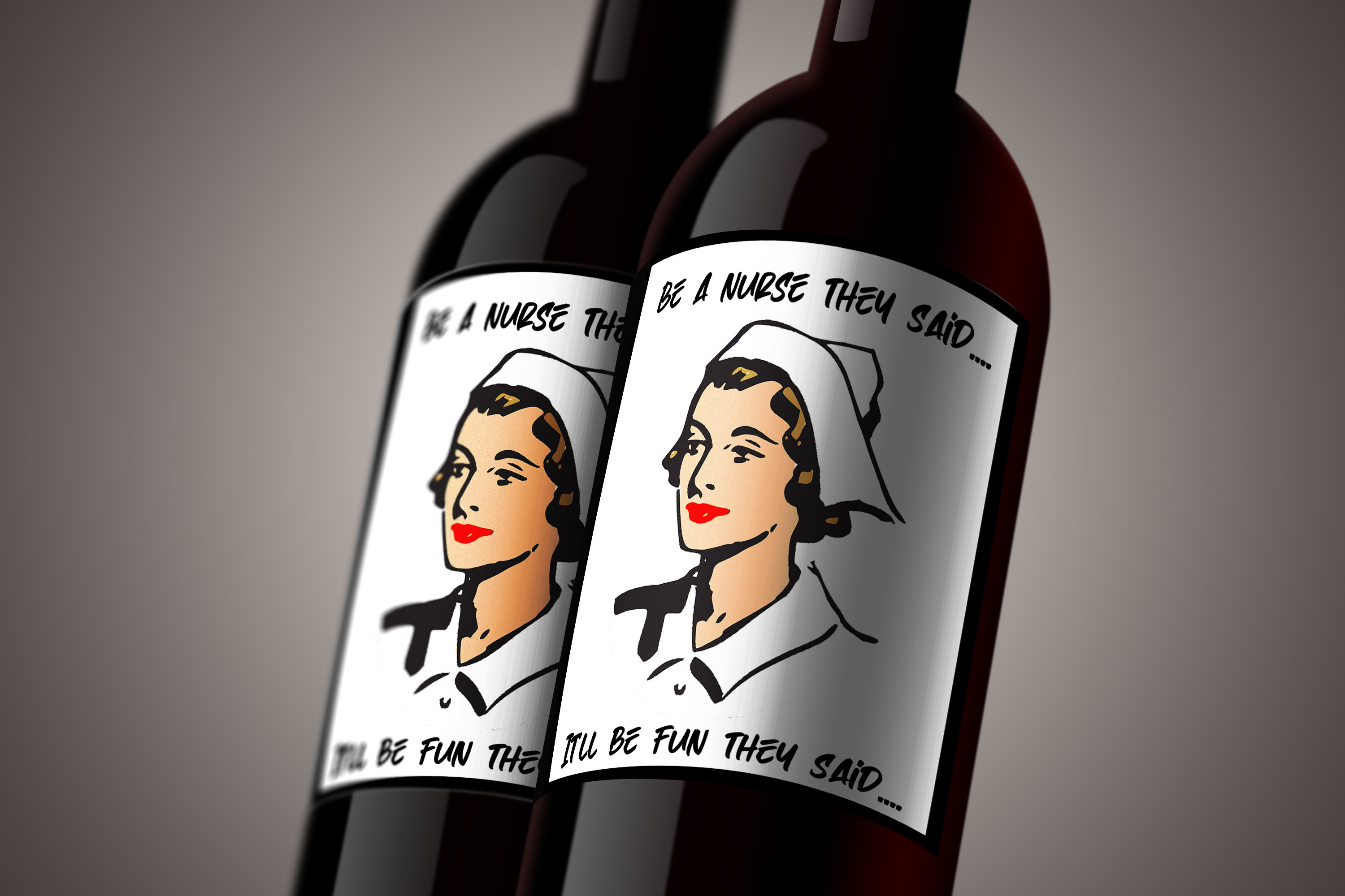 Funny Nurse Wine Labels Gift for Nurse Thank You Gift for - Etsy Hong Kong
