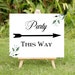 Party Directional Arrow Signs, INSTANT DOWNLOAD, GGBS - Etsy