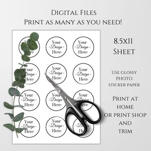 60th Birthday Gold and White Topper/tag Printable, 60th Birthday Tags ...