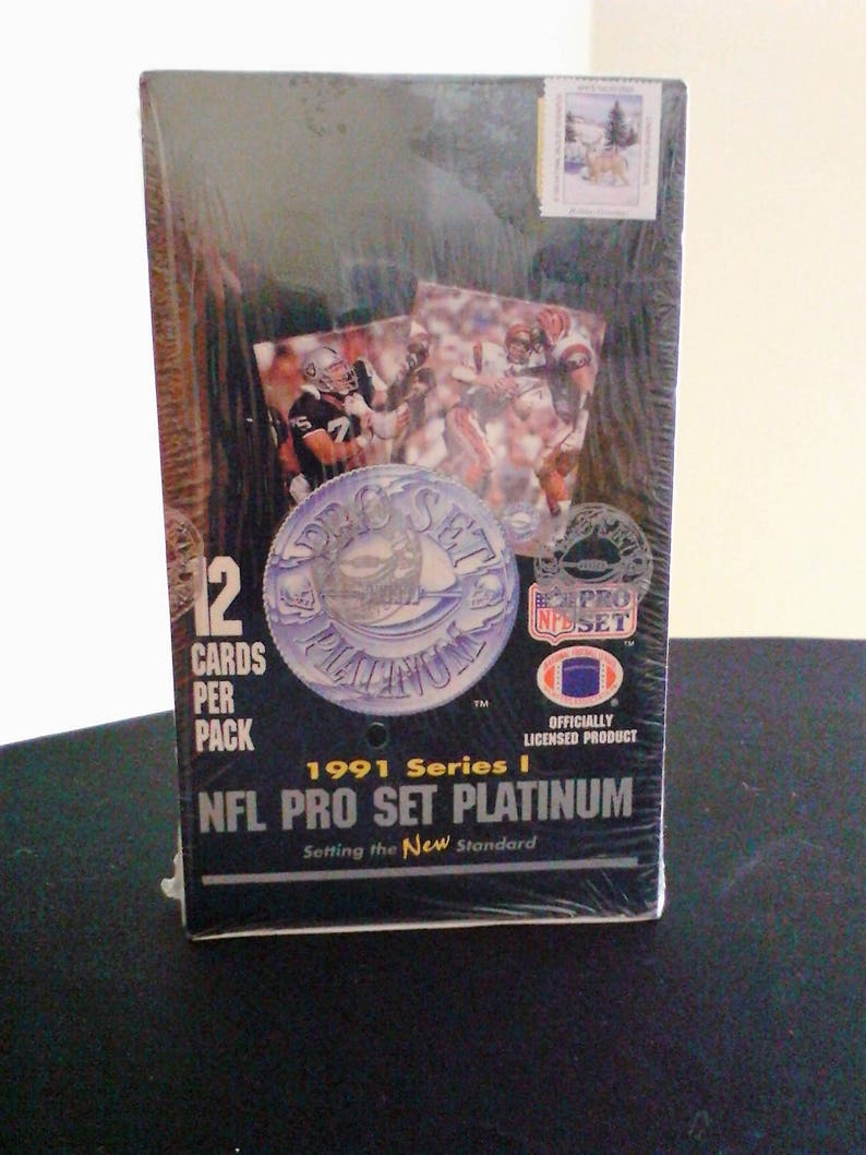 1991 Series I NFL Pro Set Platinum Football Cards - Etsy