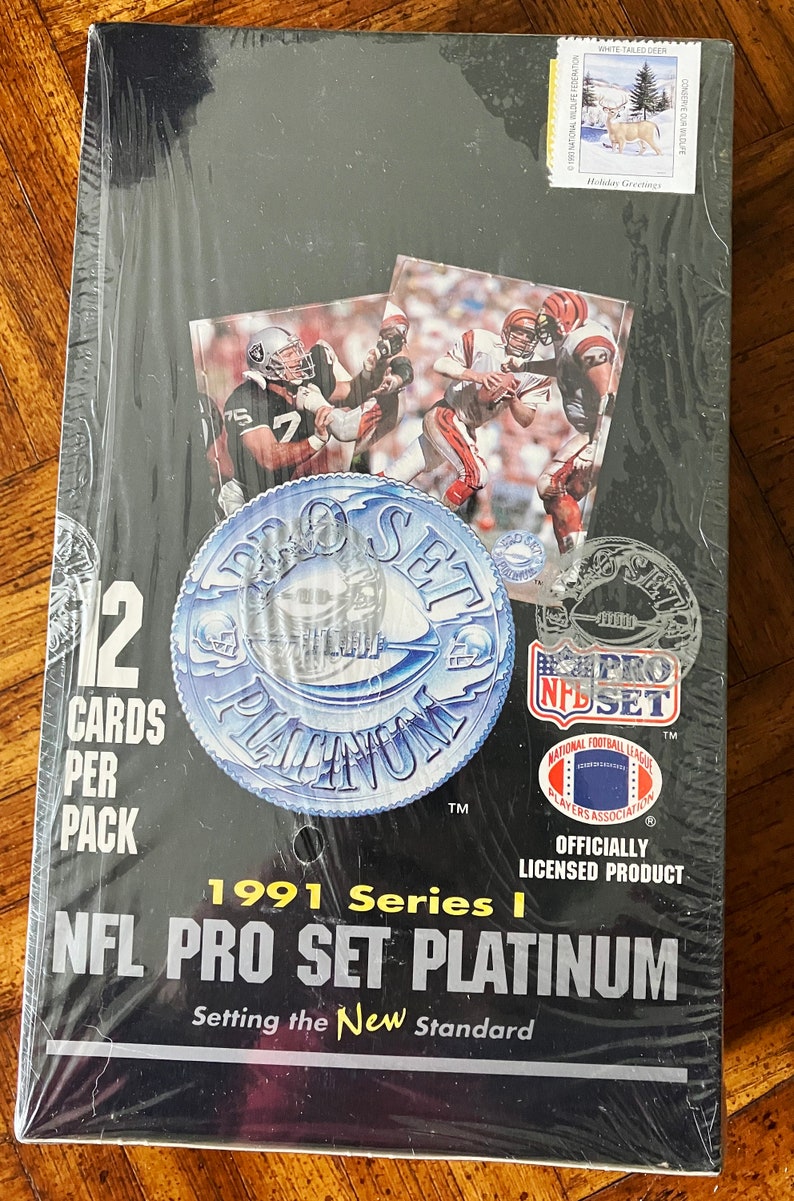 1991 Series I NFL Pro Set Platinum Football Cards - Etsy