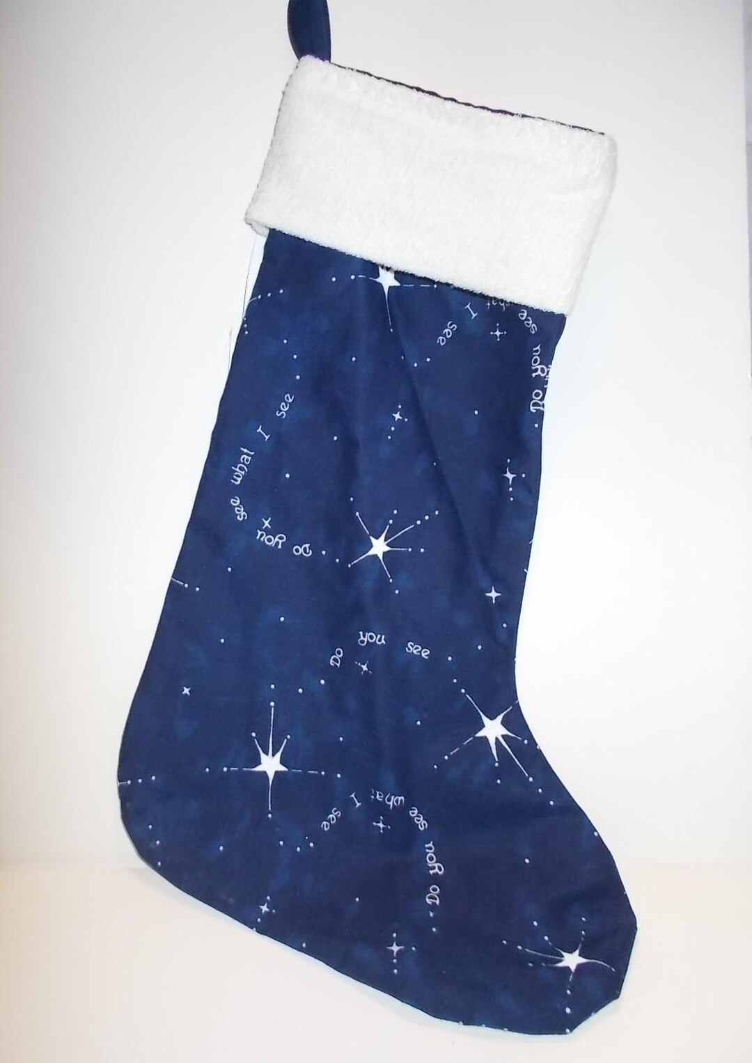 Do You See What I See - Christmas Stocking - Etsy