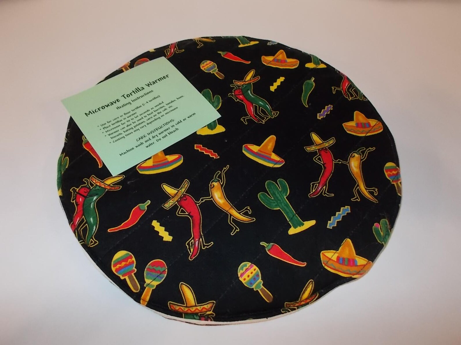 Tortilla Warmer - Microwaveable - Dancing Jalapenos - Etsy