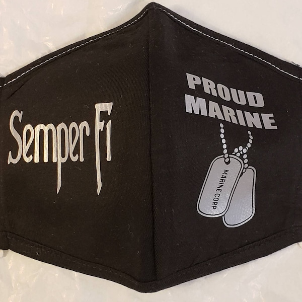 Marine Corps Face Mask - Etsy