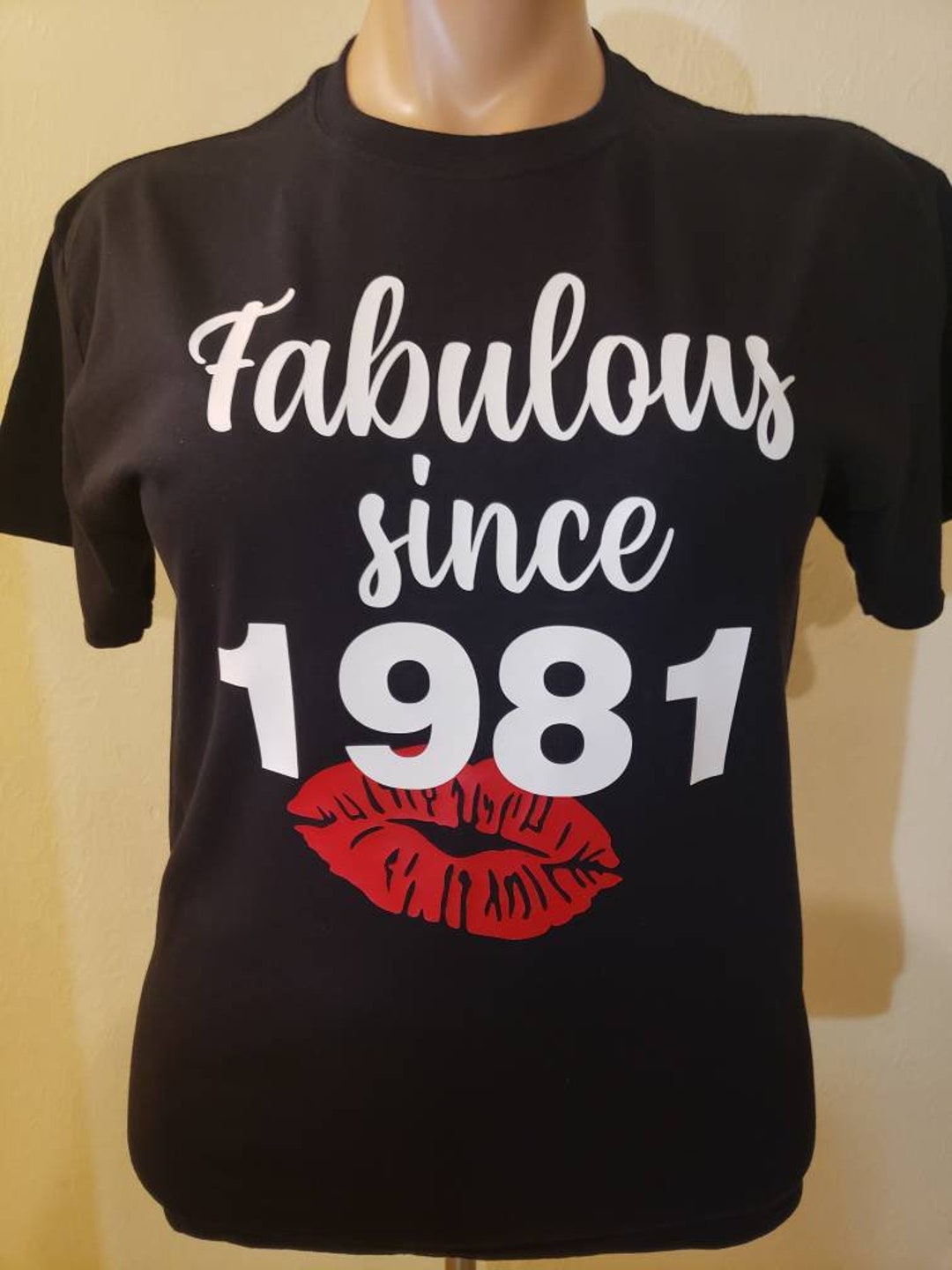 Fabulous Since/chapter Birthday Shirt - Etsy