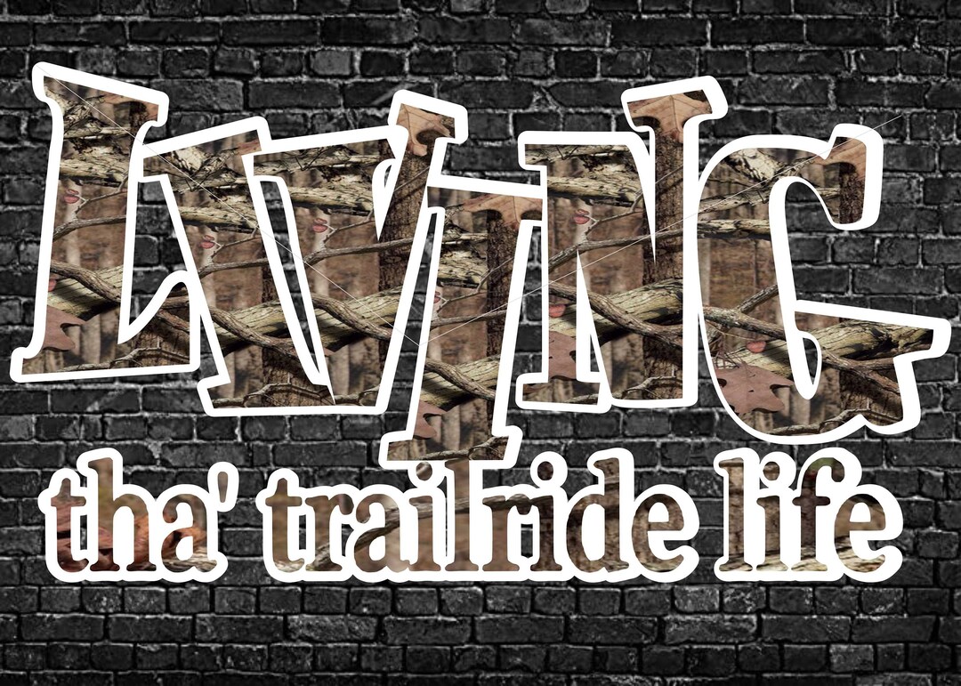 Trail Ride Life Design **FILE ONLY** - Etsy