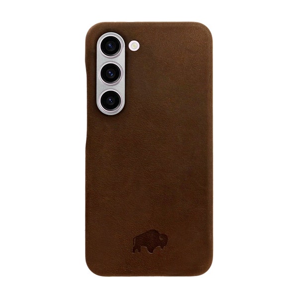 Samsung S23 Leather Case - Etsy