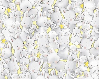Bunny fabric | Etsy