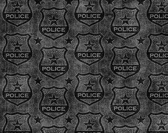 Police fabric | Etsy