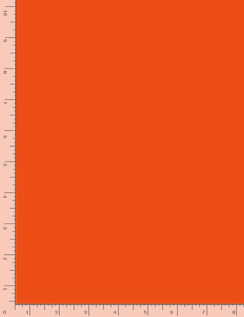 Solid Orange Fabric by the Yard Quilting Cotton Soho | Etsy