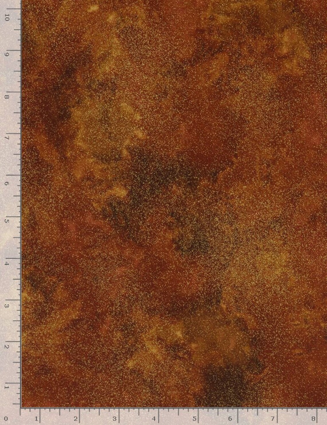 Shimmer Fabric by the Yard Shimmer Rust With Metallic Gold - Etsy