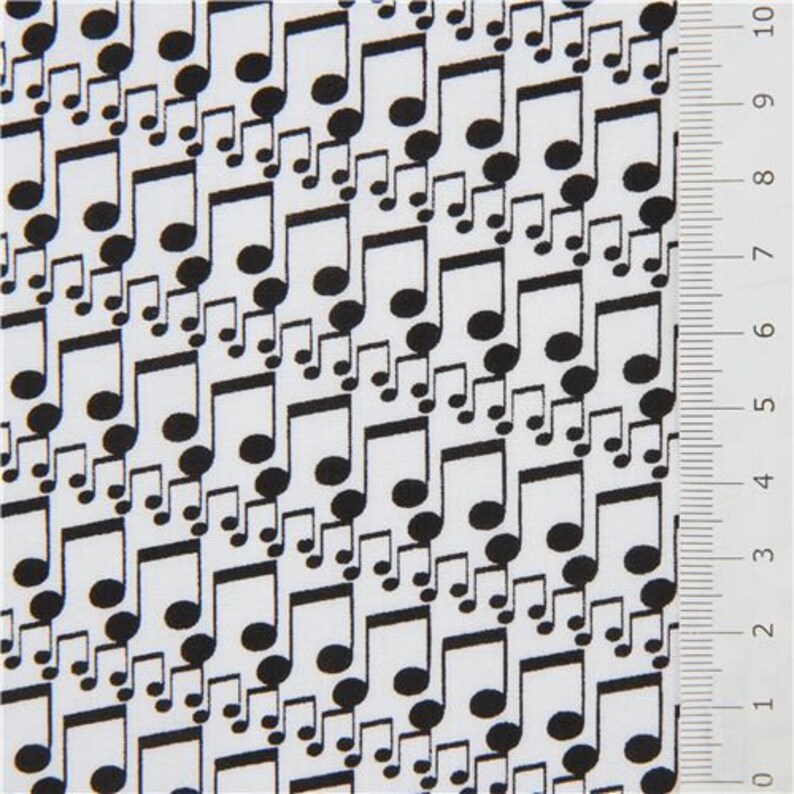 Music Fabric by the Yard Music Notes Timeless Treasures - Etsy