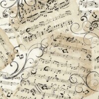 Music Fabric - Etsy