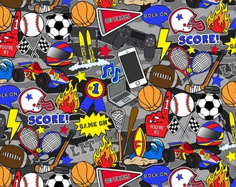 Sports Fabric - Etsy