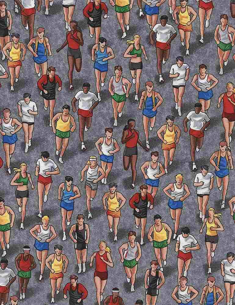 Running Fabric, by the Yard, Runners Fabric, Sports Fabric, Timeless ...