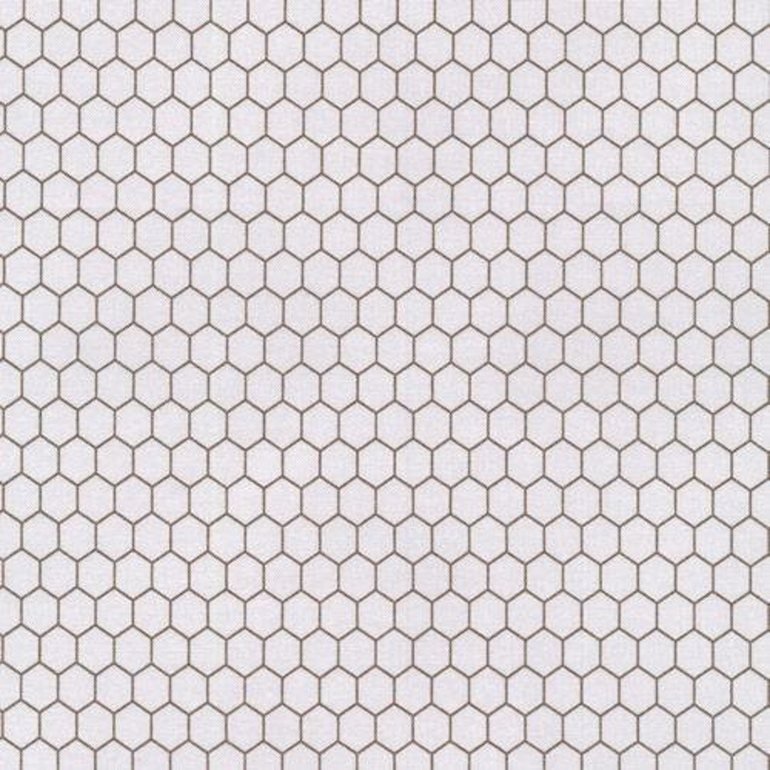 Chicken Wire Fabric by the Yard Rooster Inn Paintbrush - Etsy