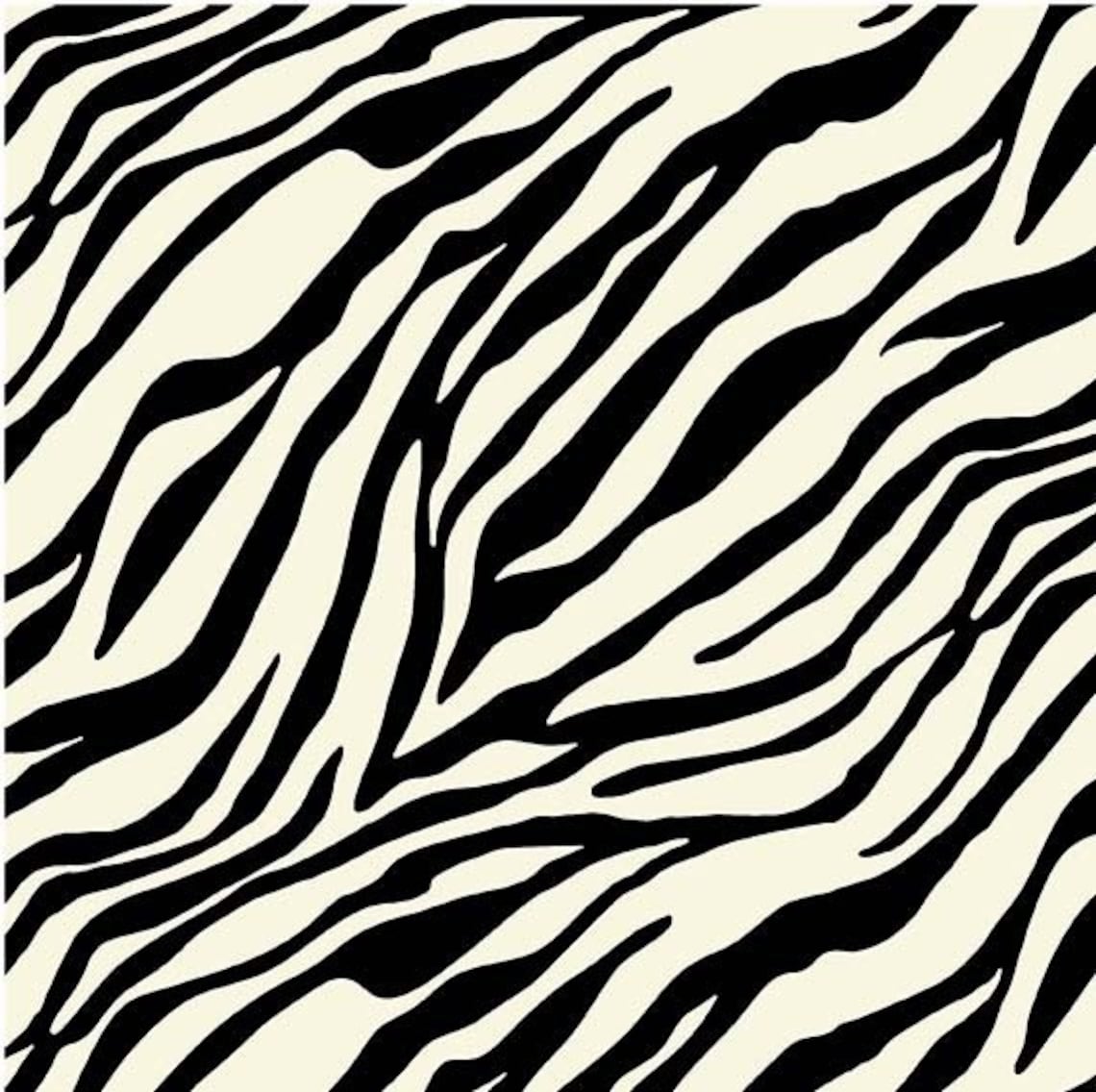 Zebra Print Fabric by the Yard Wild Stripe Michael Miller - Etsy