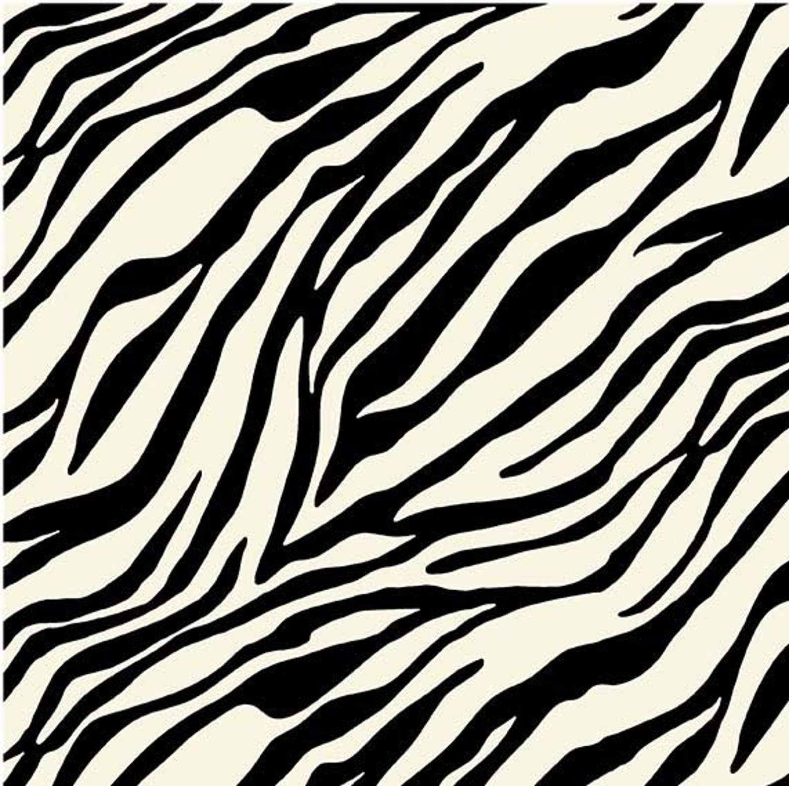Zebra Print Fabric by the Yard Wild Stripe Michael Miller - Etsy