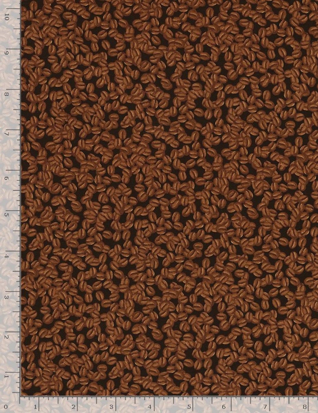 Coffee Fabric, by the Yard, Coffee Beans Fabric, Timeless Treasures ...
