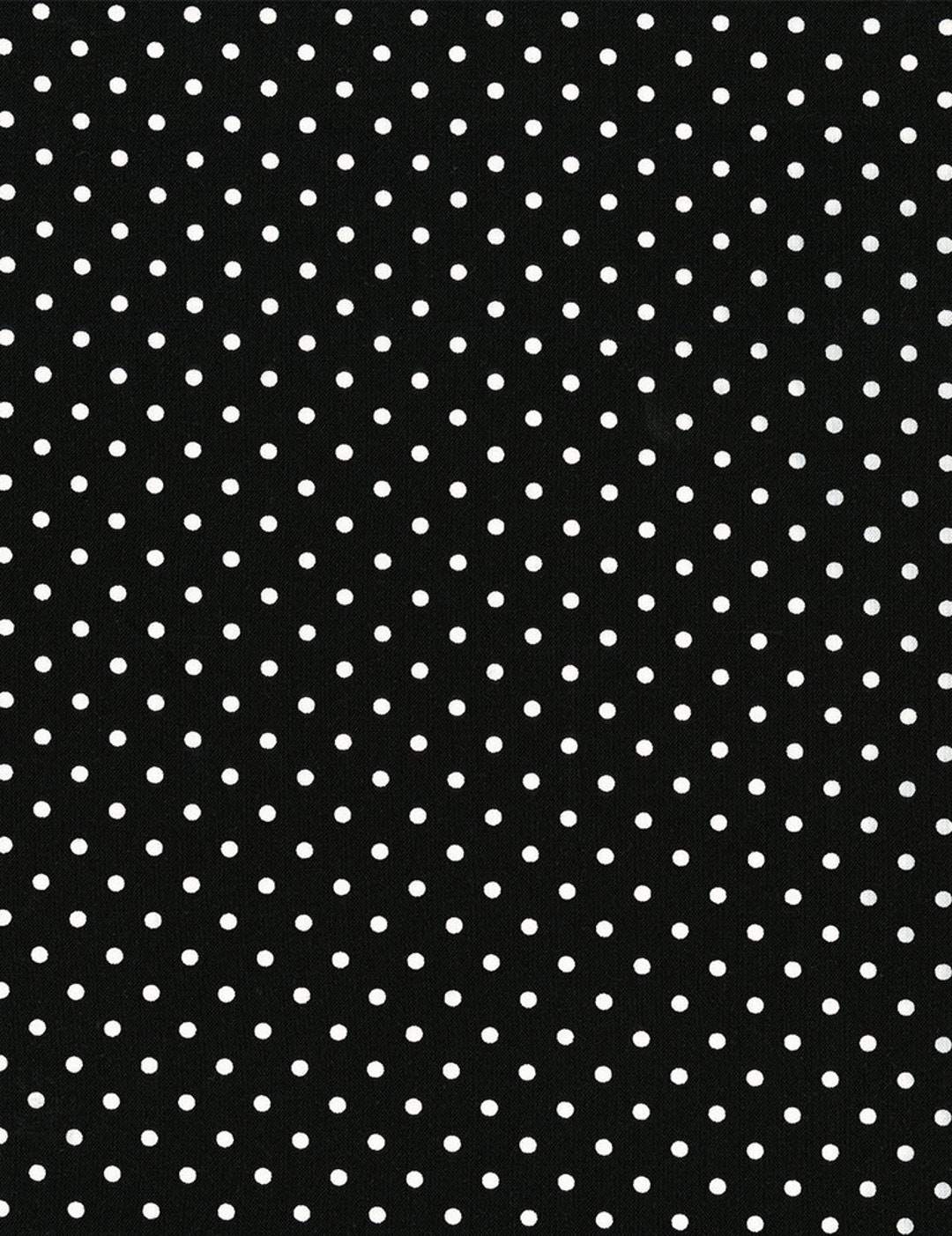 Polka Dot Fabric by the Yard Dot Timeless Treasures Black - Etsy