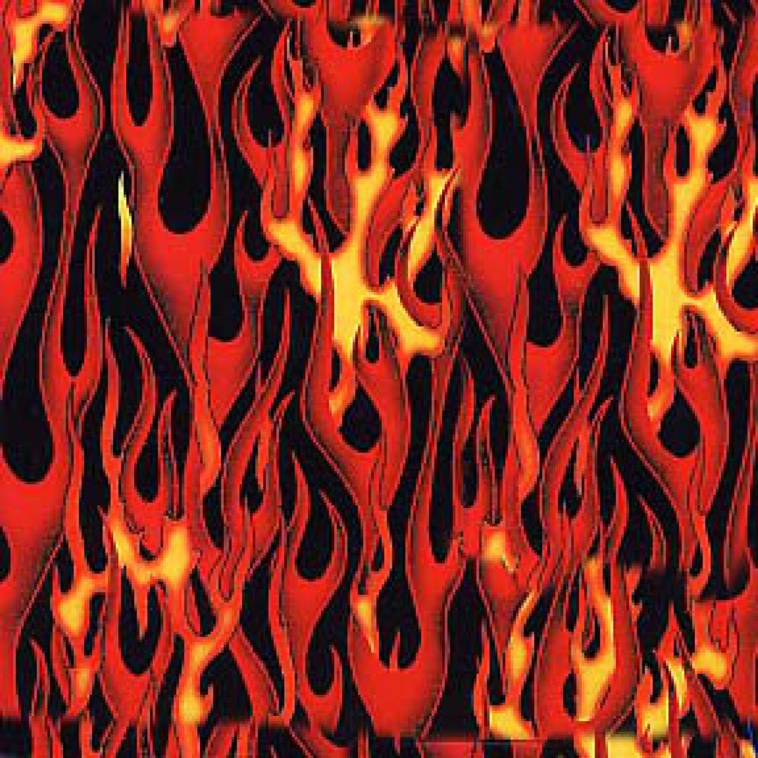Fire Flames Fabric, by the Yard, Red Flames, Elizabeth's Studio, P144E ...