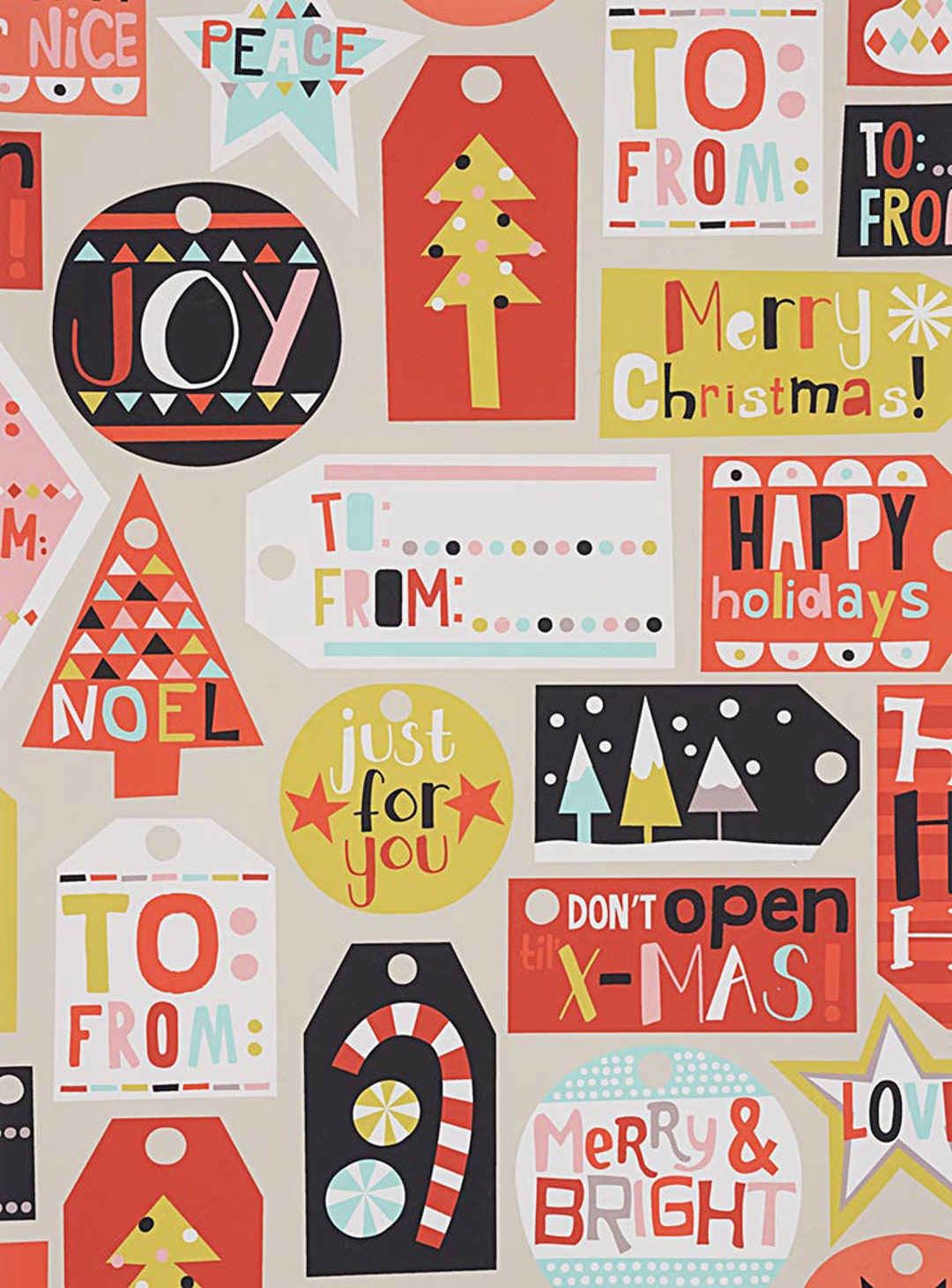 Alexander Henry Christmas Fabric, by the Yard, Just for You, Christmas ...