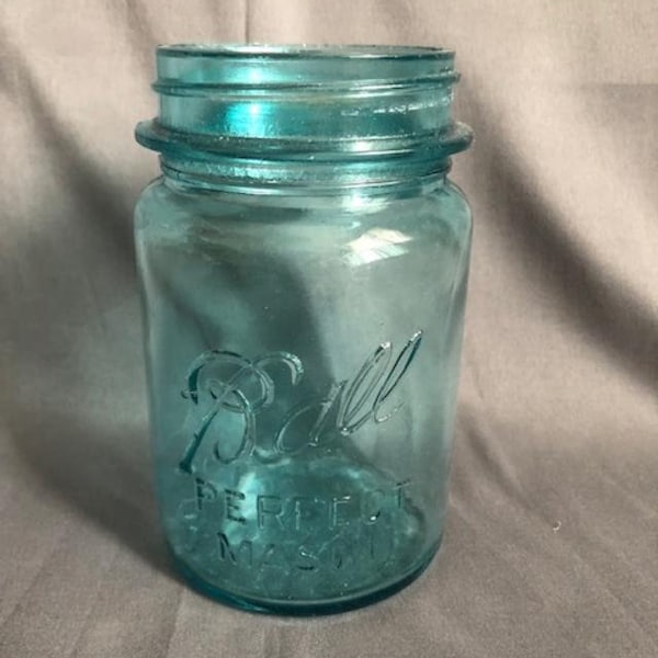 Blue Ball Jars - Etsy