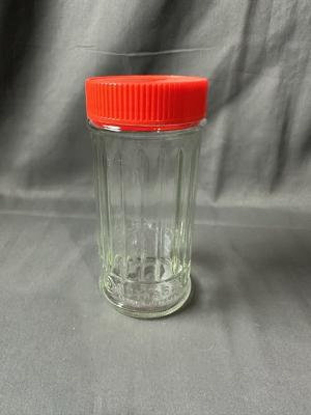 Vintage Anchor Hocking Nutrasweet Glass Container Jar Brown Lid #11 / 5 ...