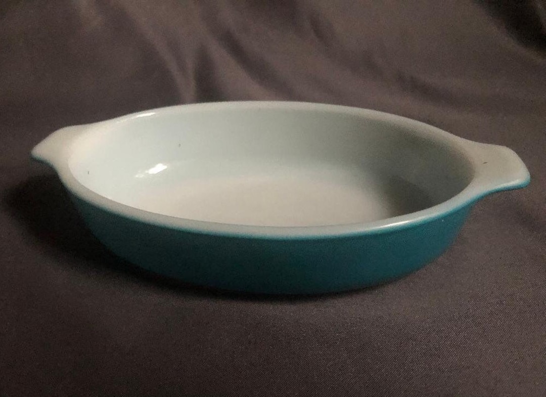 Vintage Pyrex Miniature Casserole Dish 700 10 Oz Horizon Blue - Etsy