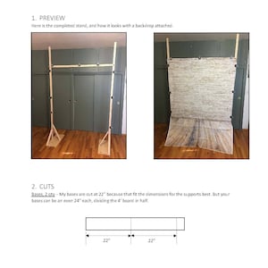 DIY Photography Backdrop Stand - FREE (download the Photos or Message ...